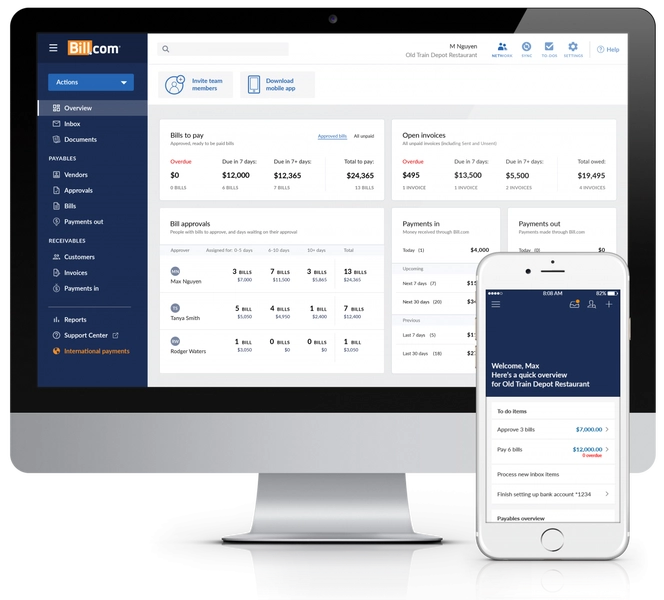 Bill.com Review June 2021 - Shop Accounts Payable Software